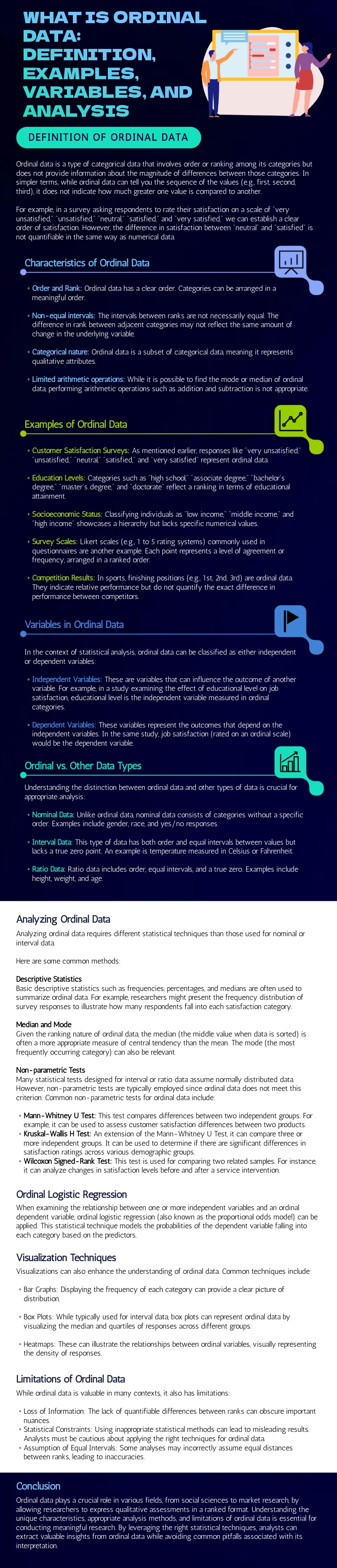 What is Ordinal Data: Definition, Examples, Variables, and Analysis