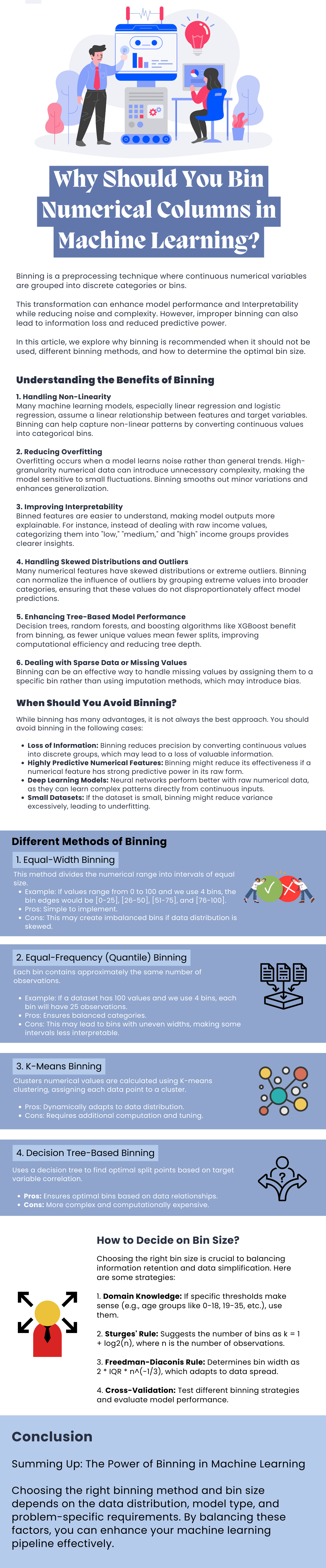 Why Should You Bin Numerical Columns in Machine Learning?